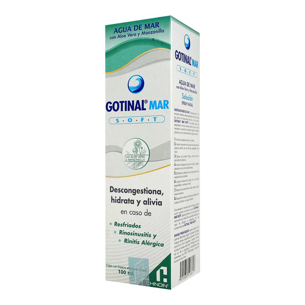 Gotinal Mar Soft Frasco Atomizador 100 Ml – Farmacia Coyoacán Gotinal Mar Soft Frasco Atomizador 100 Ml – Farmacia Coyoacán