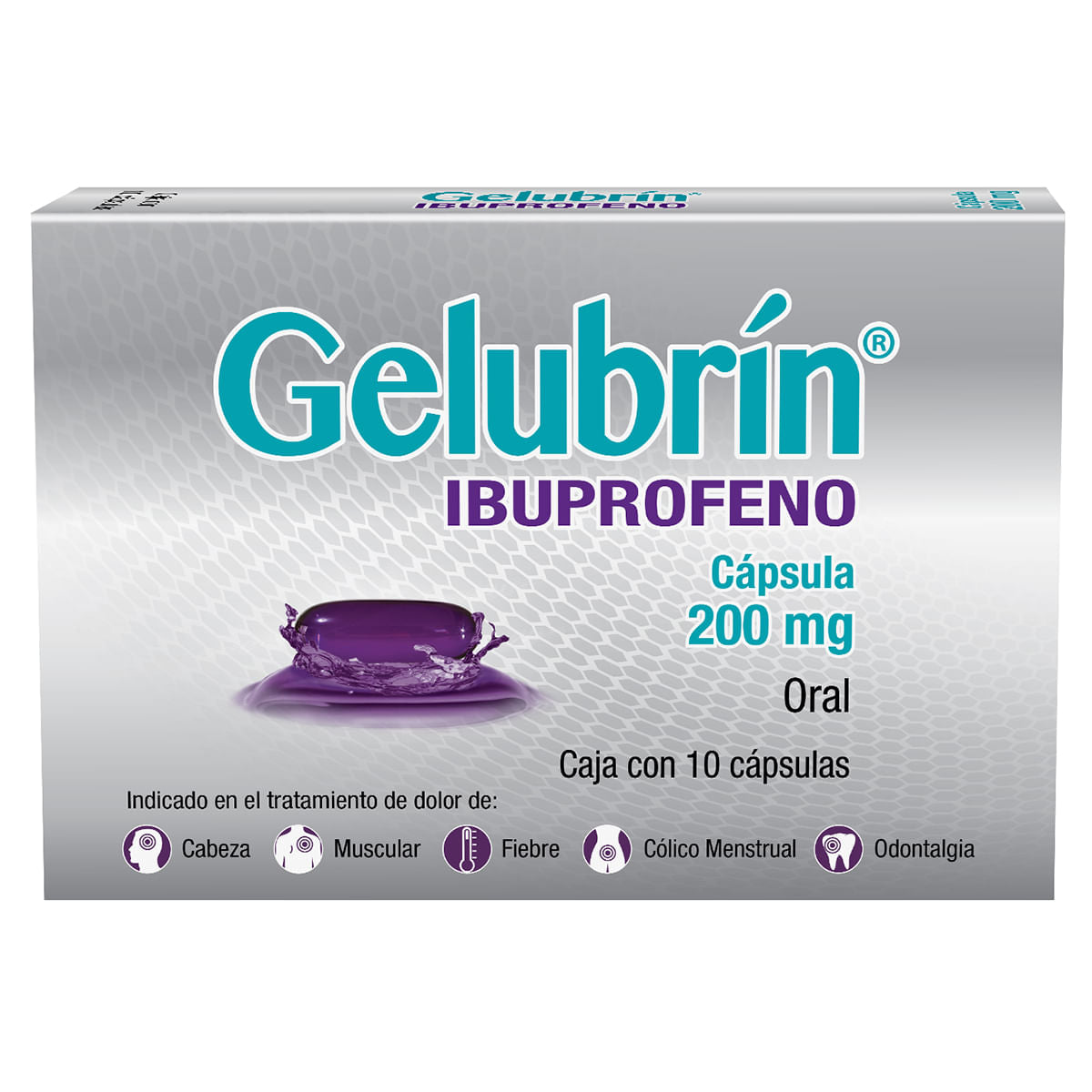 Gelubrín Ibuprofeno 200 Mg 10 Cápsulas Genérico Progela – Farmacia Coyoacán