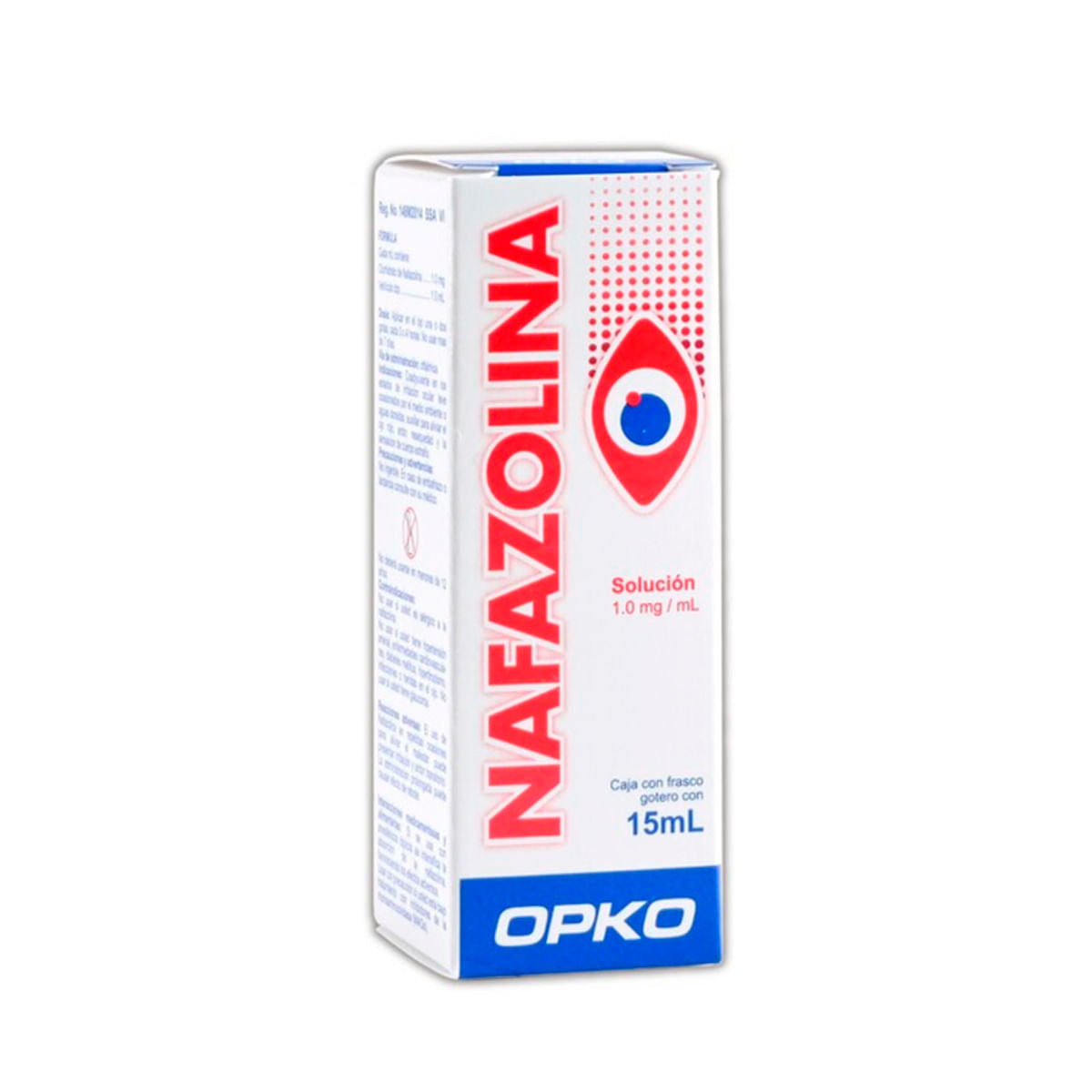 Nafazolina Solución Oftálmica 15 Ml Gotas Opko Genérico – Farmacia Coyoacán