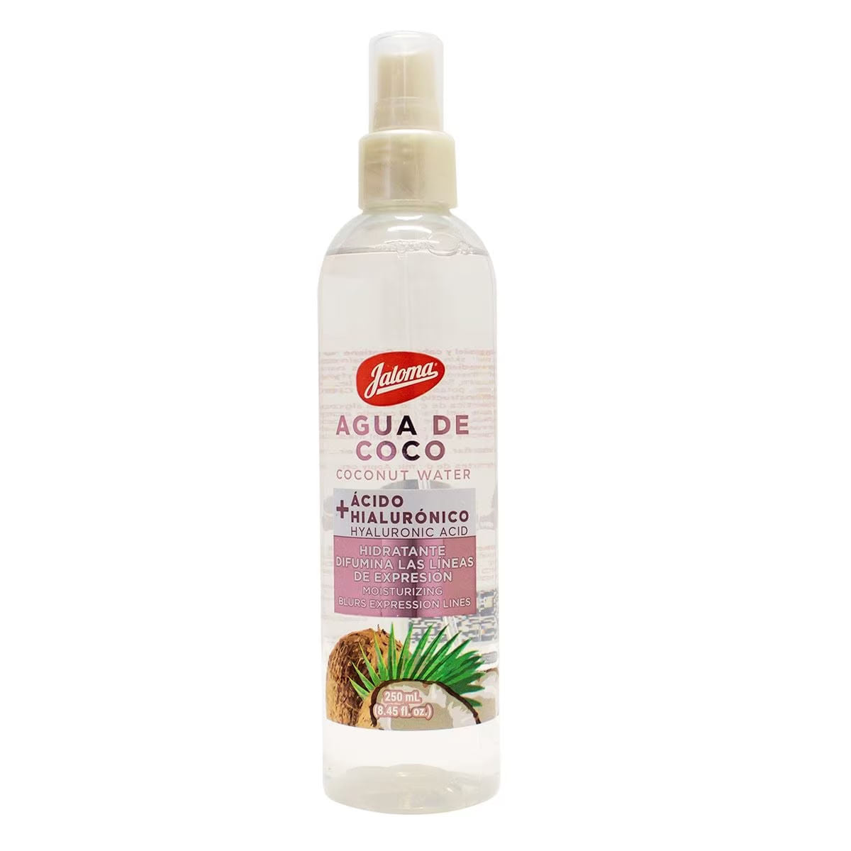 Agua Jaloma Coco + Ácido Hialuronico 250 Ml – Farmacia Coyoacán