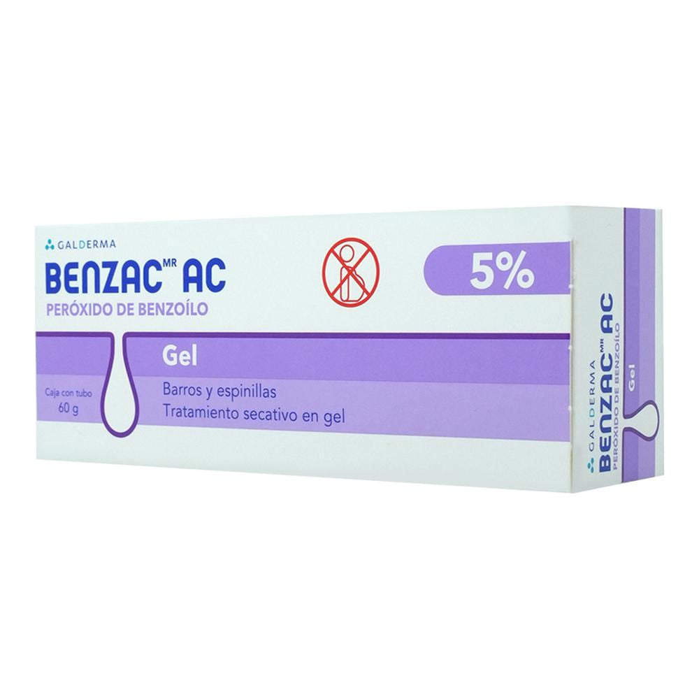 Benzac AC Gel 5% Tubo 60 G – Farmacia Coyoacán