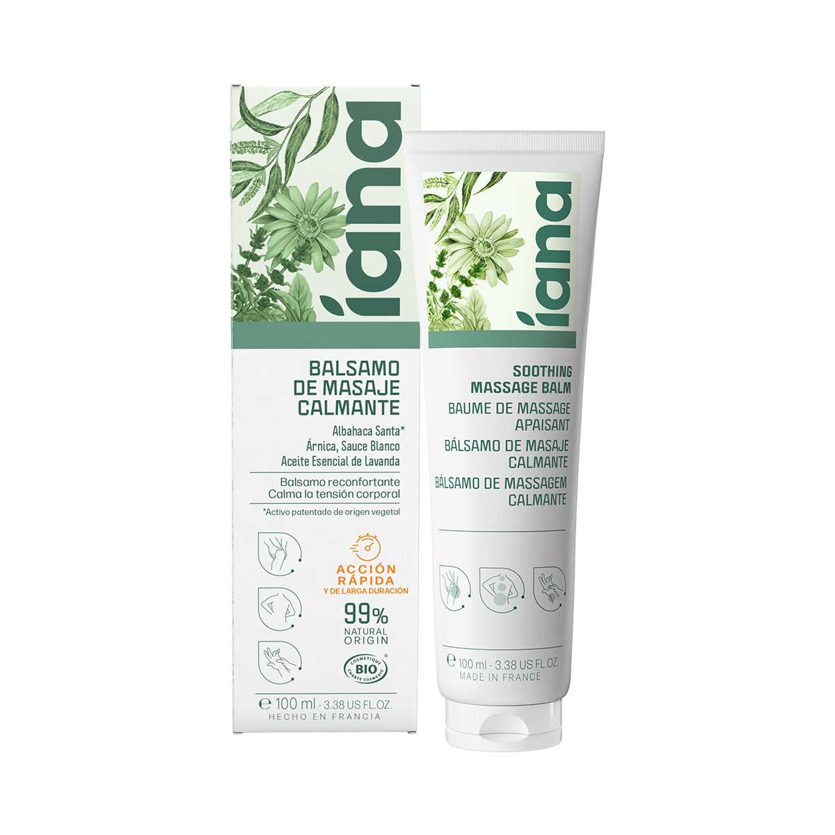 Íana Bálsamo De Masaje Calmante 100 ml – Farmacia Coyoacán