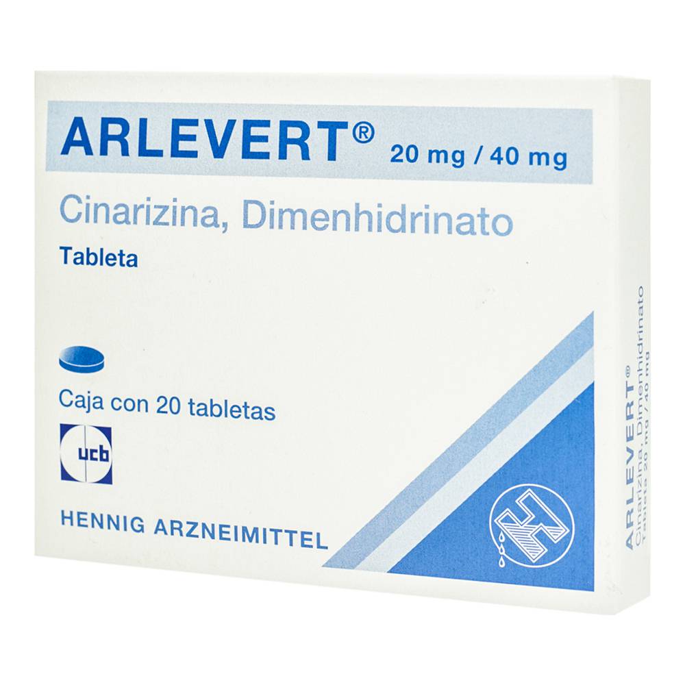 Arlevert 20 Mg/40 Mg 20 Tabletas – Farmacia Coyoacán