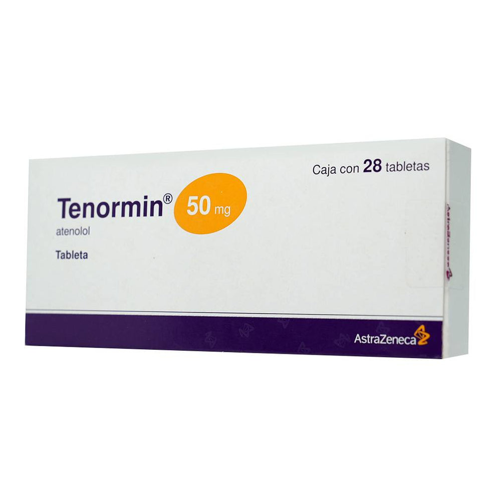 Tenormin 50 Mg 28 Tabletas – Farmacia Coyoacán