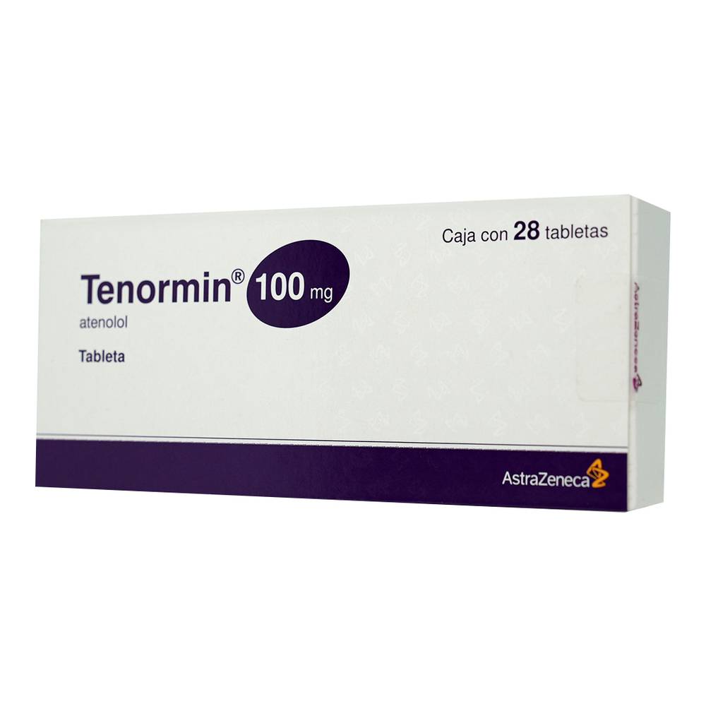 Tenormin 100 Mg 28 Tabletas – Farmacia Coyoacán