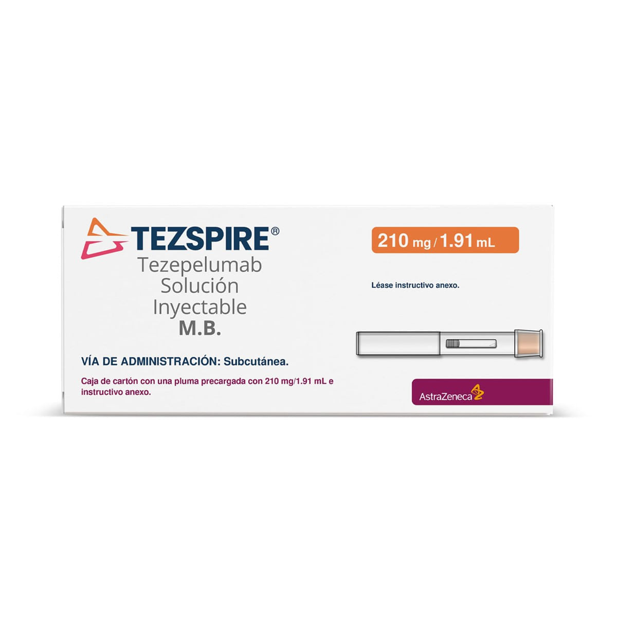 Tezspire Tezepelumab Solución Inyectable 210 Mg/1.91Ml – Farmacia Coyoacán