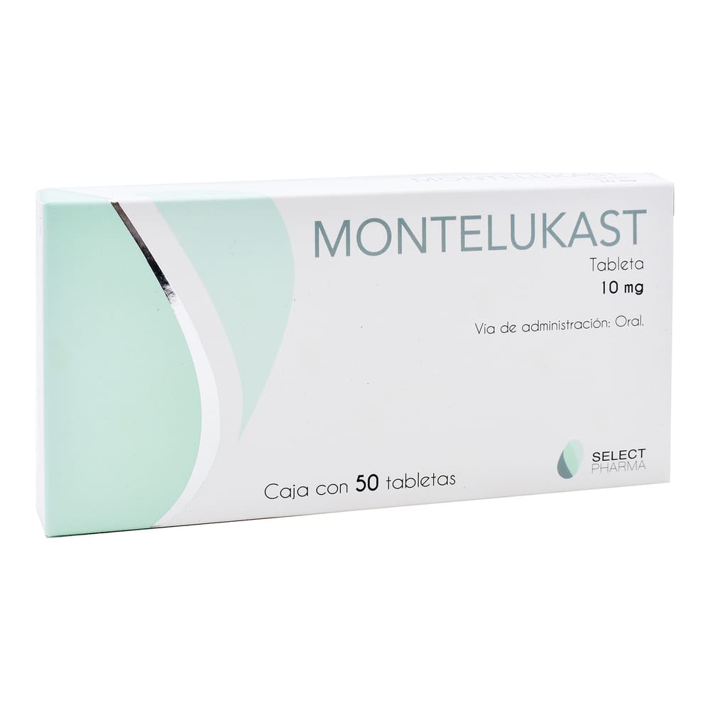 Montelukast 10 Mg 50 Tabletas Genérico Select Pharma – Farmacia Coyoacán