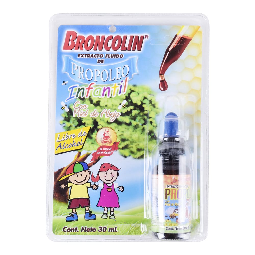 Broncolin Propoleo Infantil Gotas 30 Ml – Farmacia Coyoacán