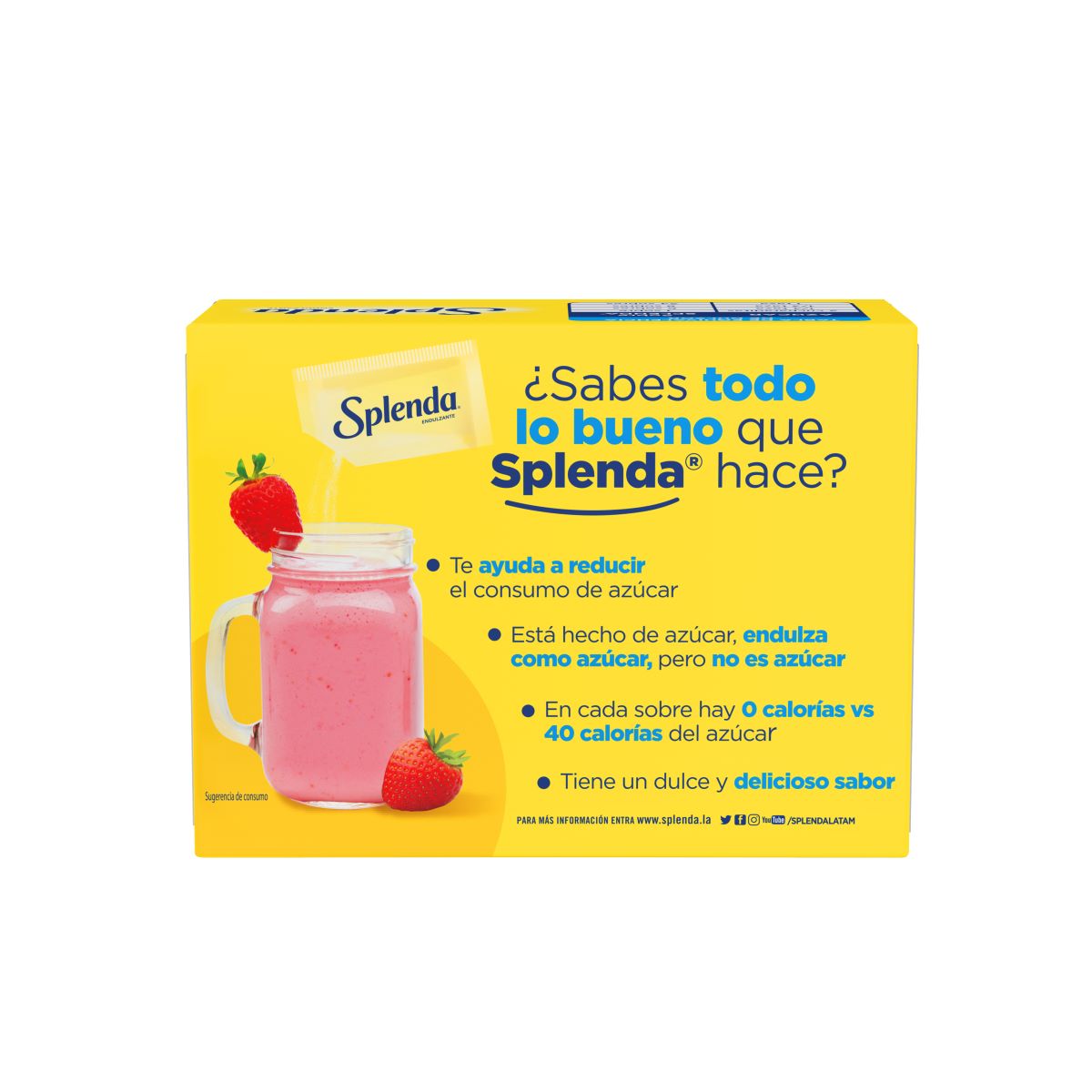 Splenda 50 Sobres – Farmacia Coyoacán