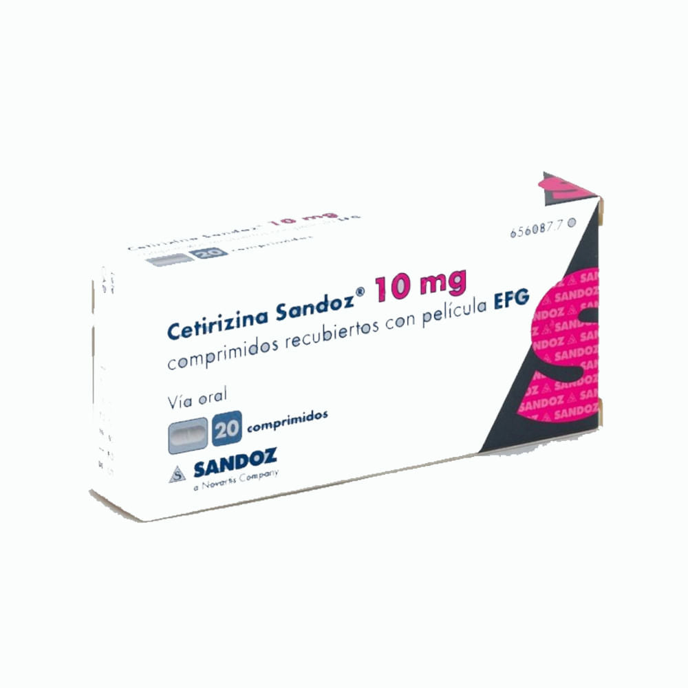 Tradaxin Cetirizina 10 Mg 20 Tabletas Genérico Sblpharma – Farmacia ...