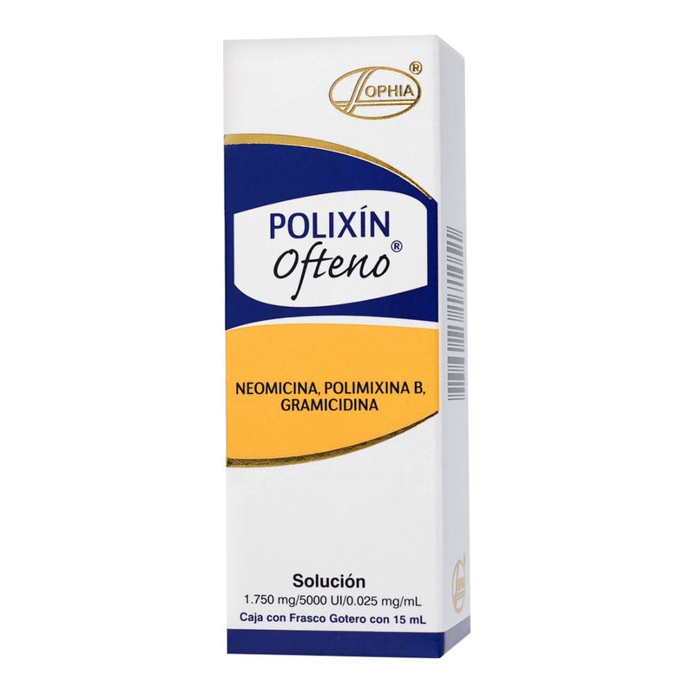 Polixin Ofteno Gotas 15 Ml – Farmacia Coyoacán