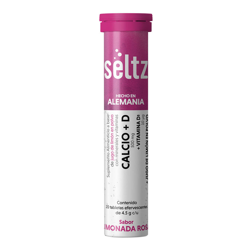 Seltz Calcio+D Suplemento Alimenticio 20 Tabletas Efervescentes ...