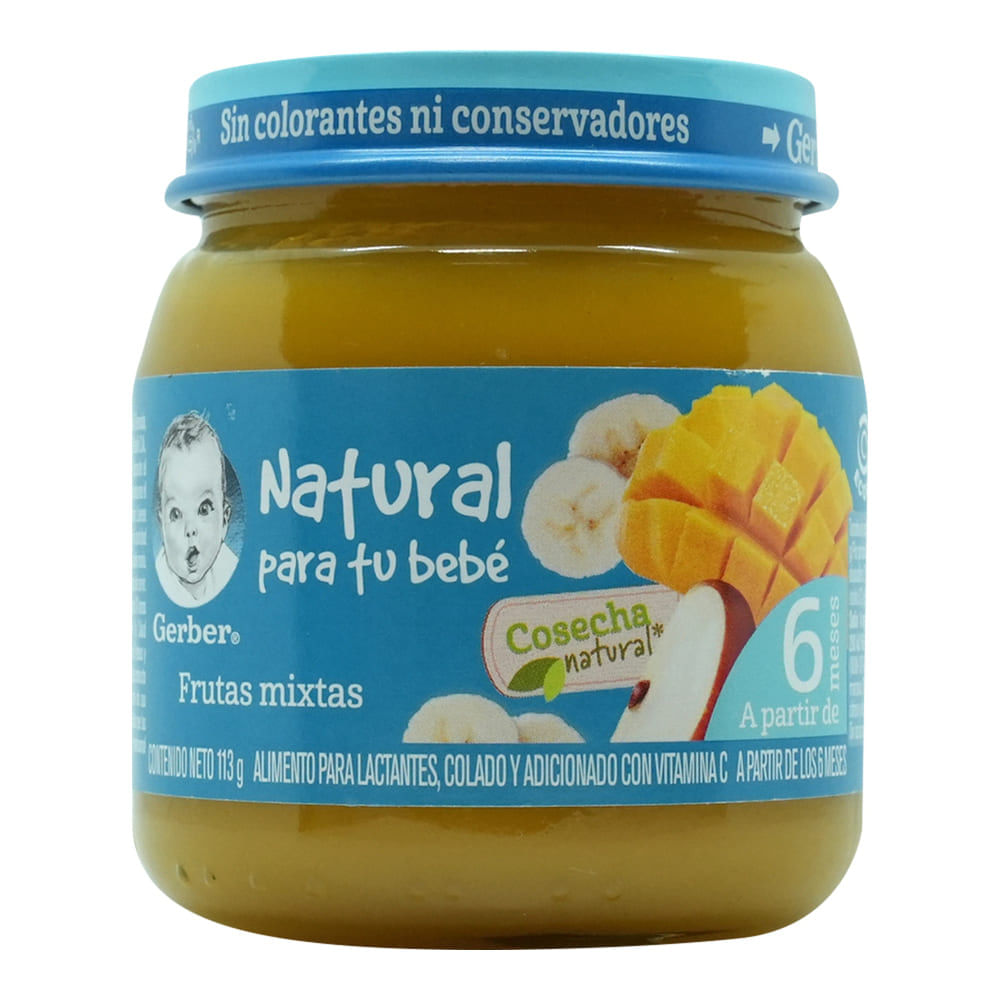 Gerber Cosecha Natural Etapa 2 Frutas Mixtas 113 G – Farmacia Coyoacán