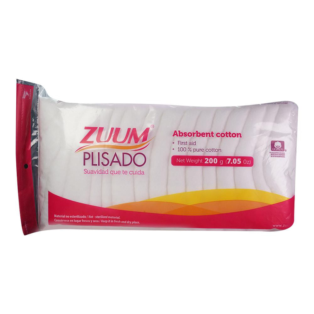 Algodón Zuum Plisado 200 G – Farmacia Coyoacán