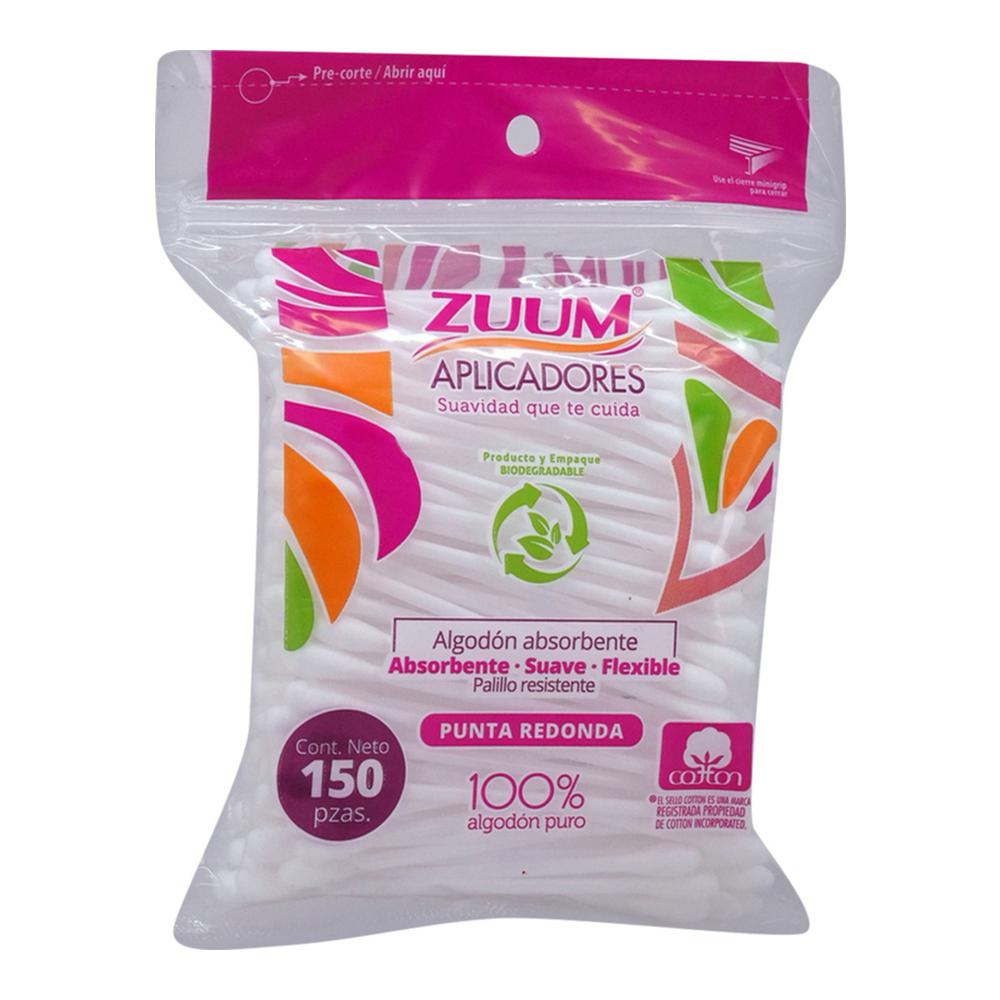 Aplicadores Zuum 150 Piezas – Farmacia Coyoacán