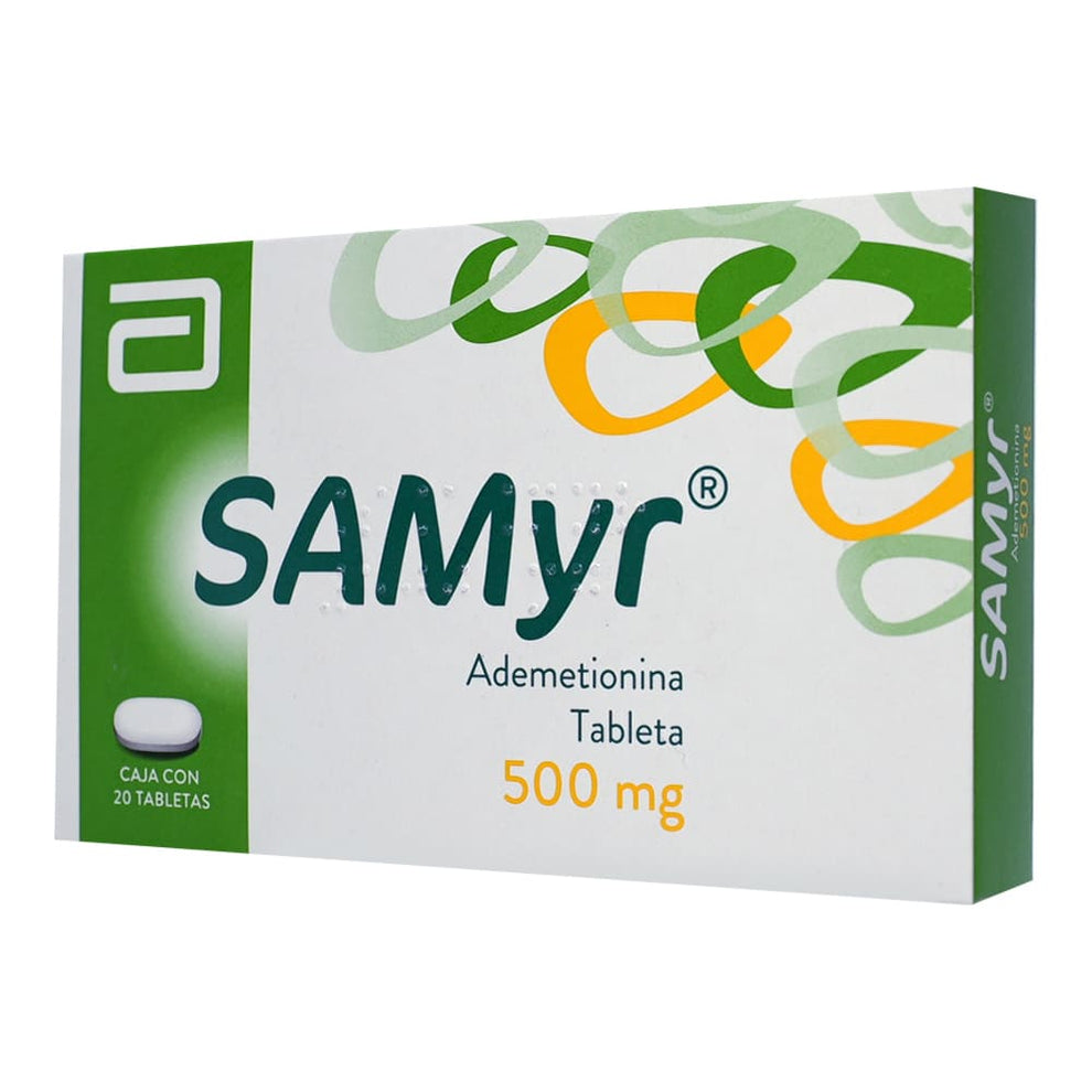Samyr 500 Mg 20 Tabletas – Farmacia Coyoacán