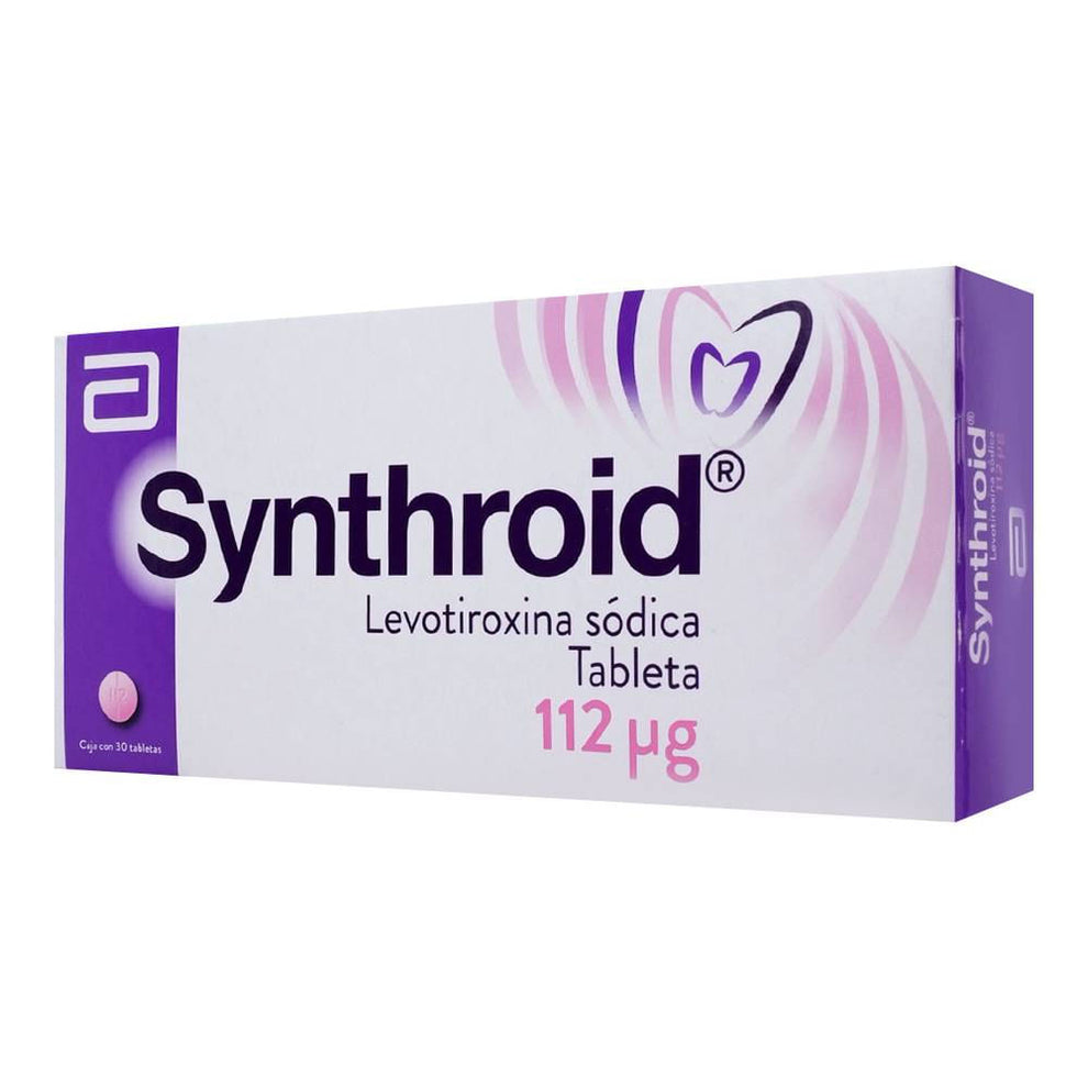 Synthroid 112 Mg 30 Tabletas – Farmacia Coyoacán