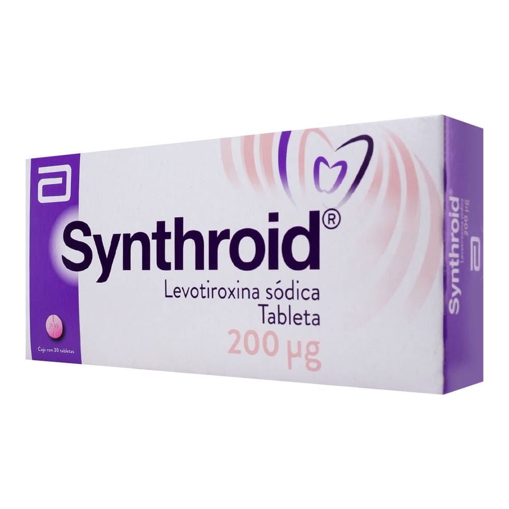 Synthroid 200 Mg 30 Tabletas – Farmacia Coyoacán