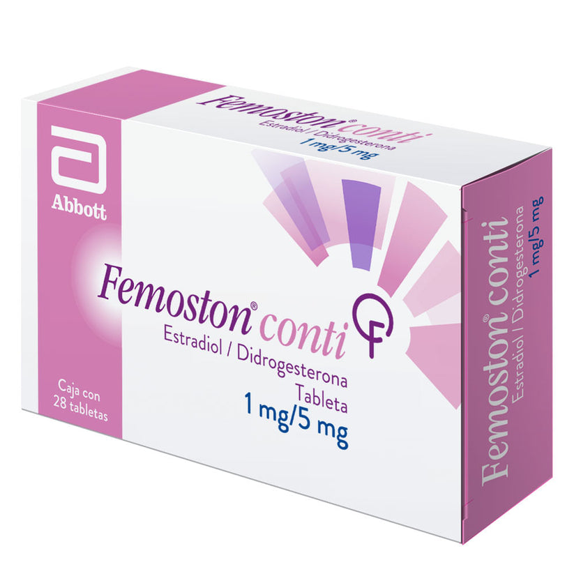 Femoston Conti 1/5 Mg 28 Tabletas – Farmacia Coyoacán