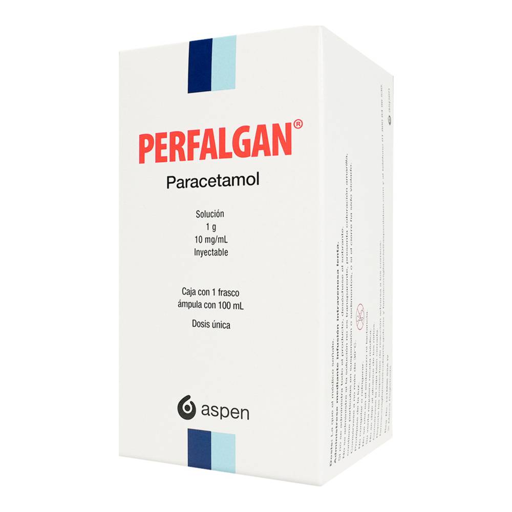Perfalgan 1 G Solución Inyectable Frasco 100 Ml – Farmacia Coyoacán