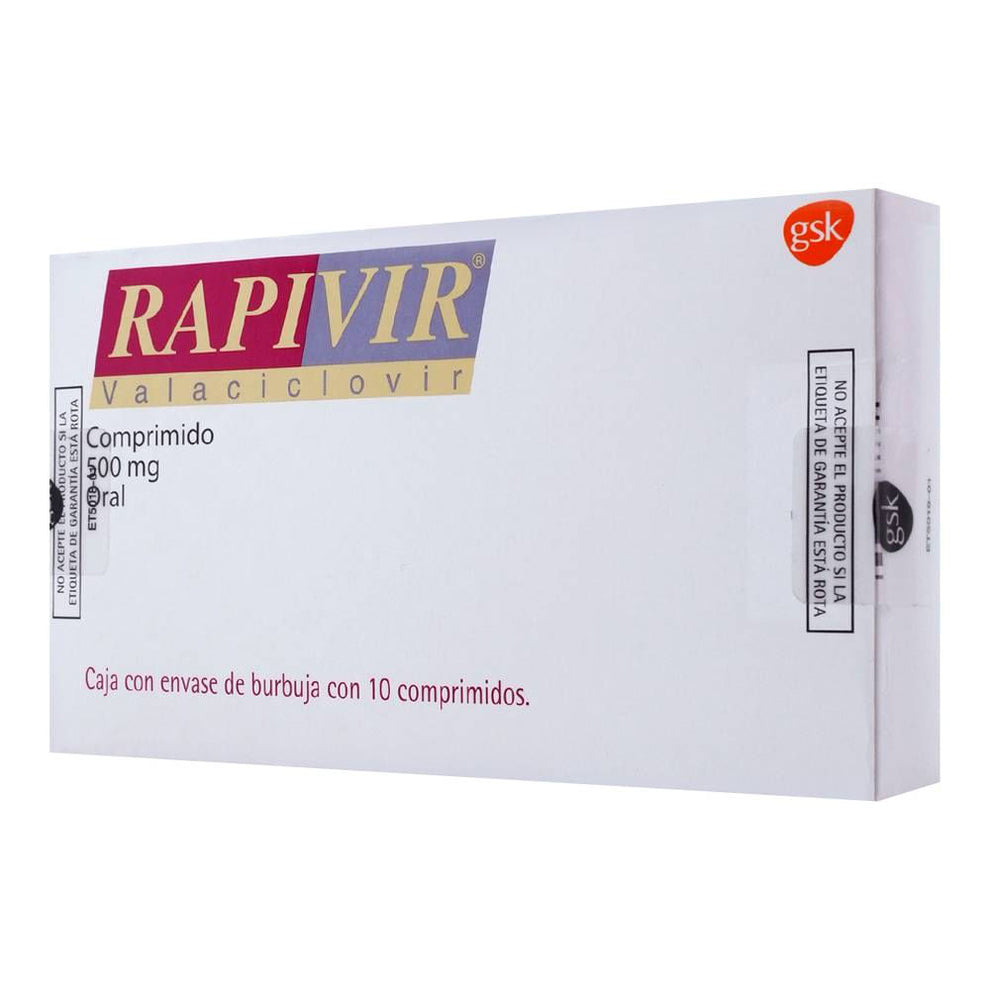 Rapivir 500 Mg 10 Tabletas – Farmacia Coyoacán