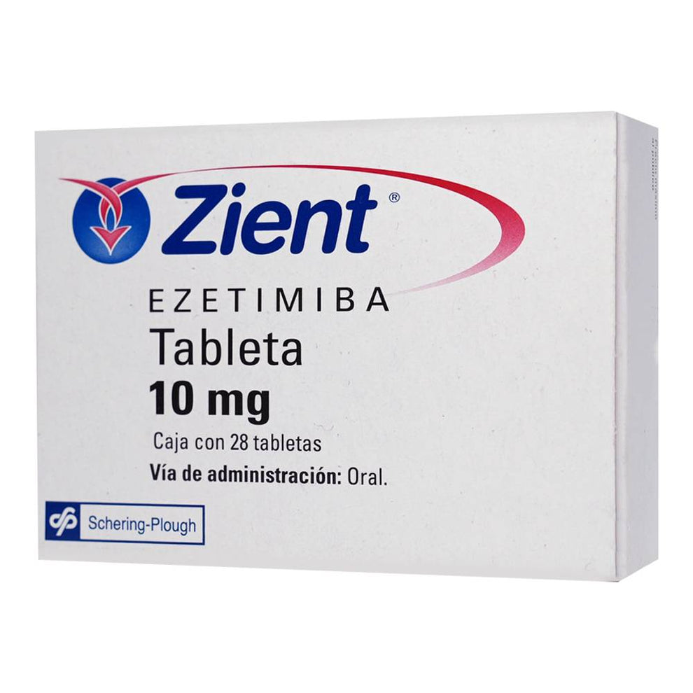 Zient 10 Mg 28 Tabletas – Farmacia Coyoacán