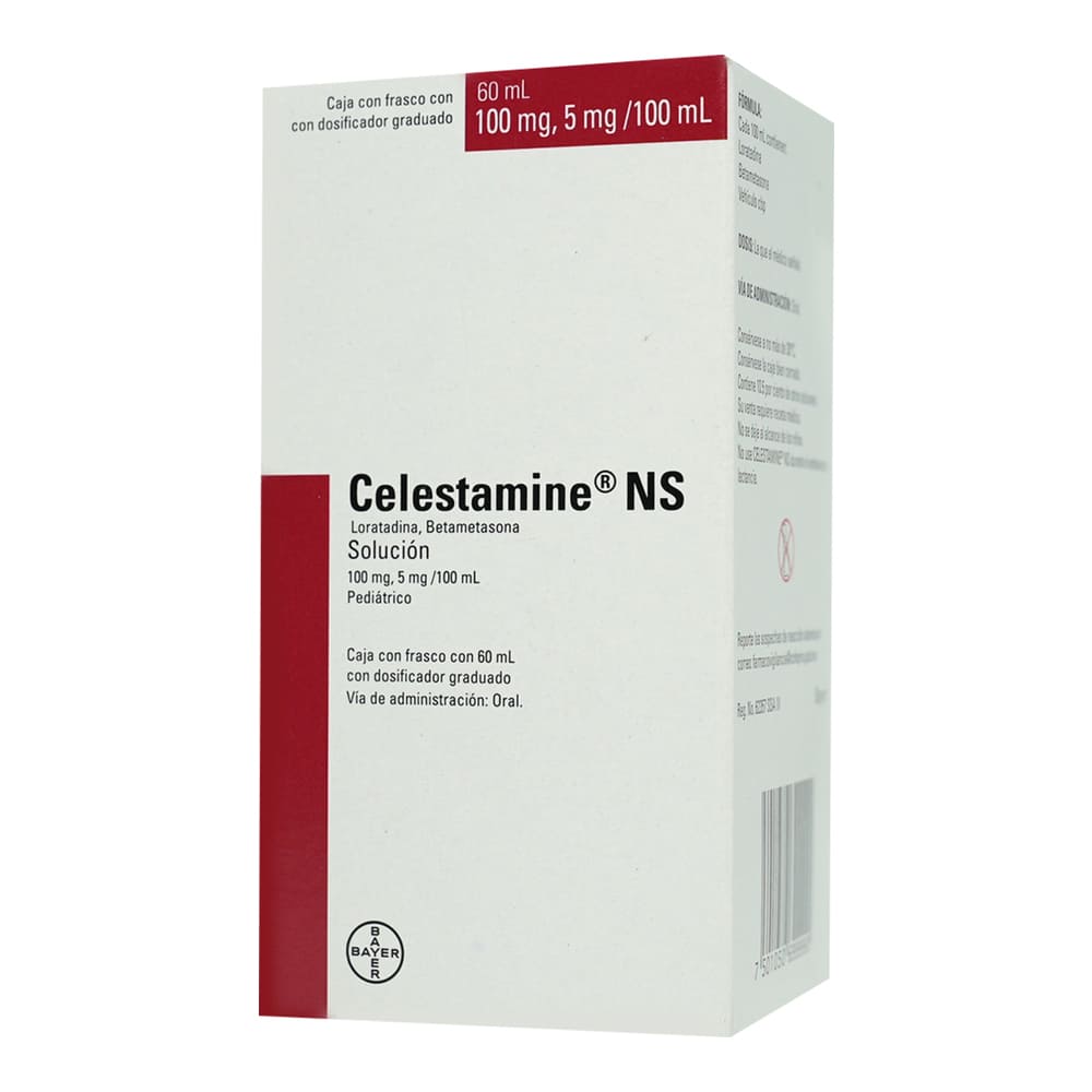 Celestamine NS Pediátrico Jarabe 60 Ml – Farmacia Coyoacán