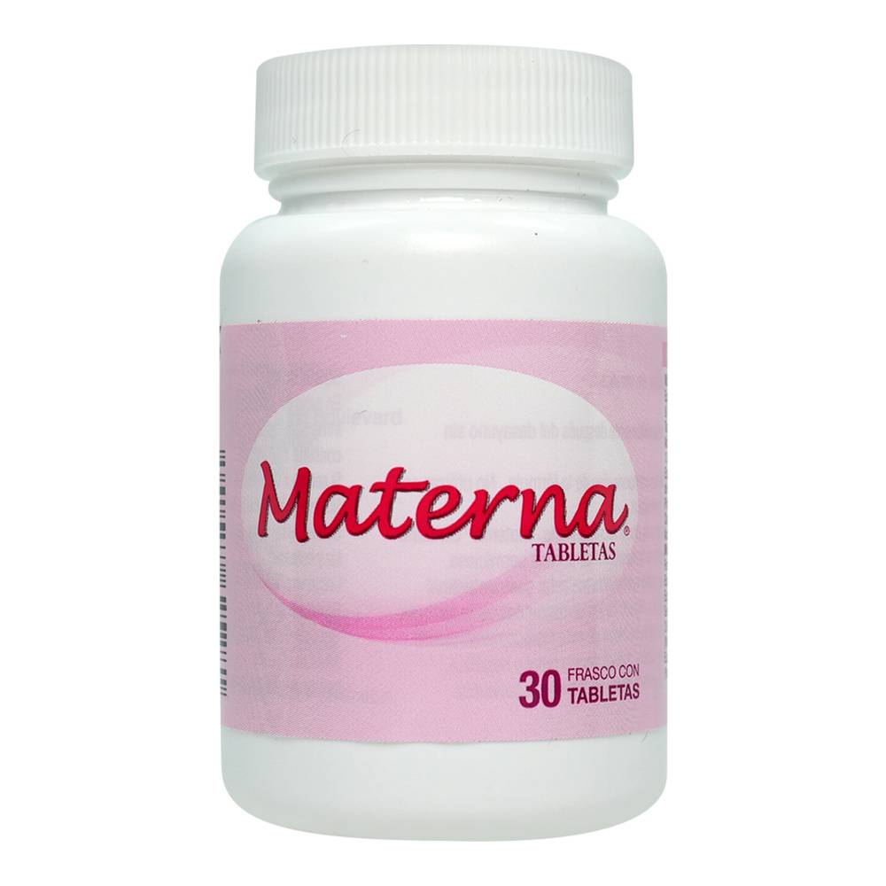 Materna 30 Tabletas – Farmacia Coyoacán