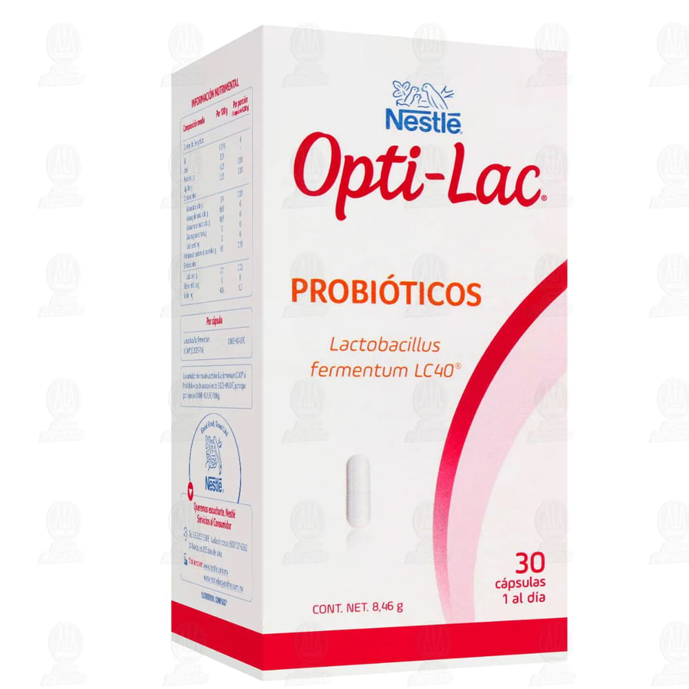 Opti-Lac Probióticos 30 Cápsulas – Farmacia Coyoacán