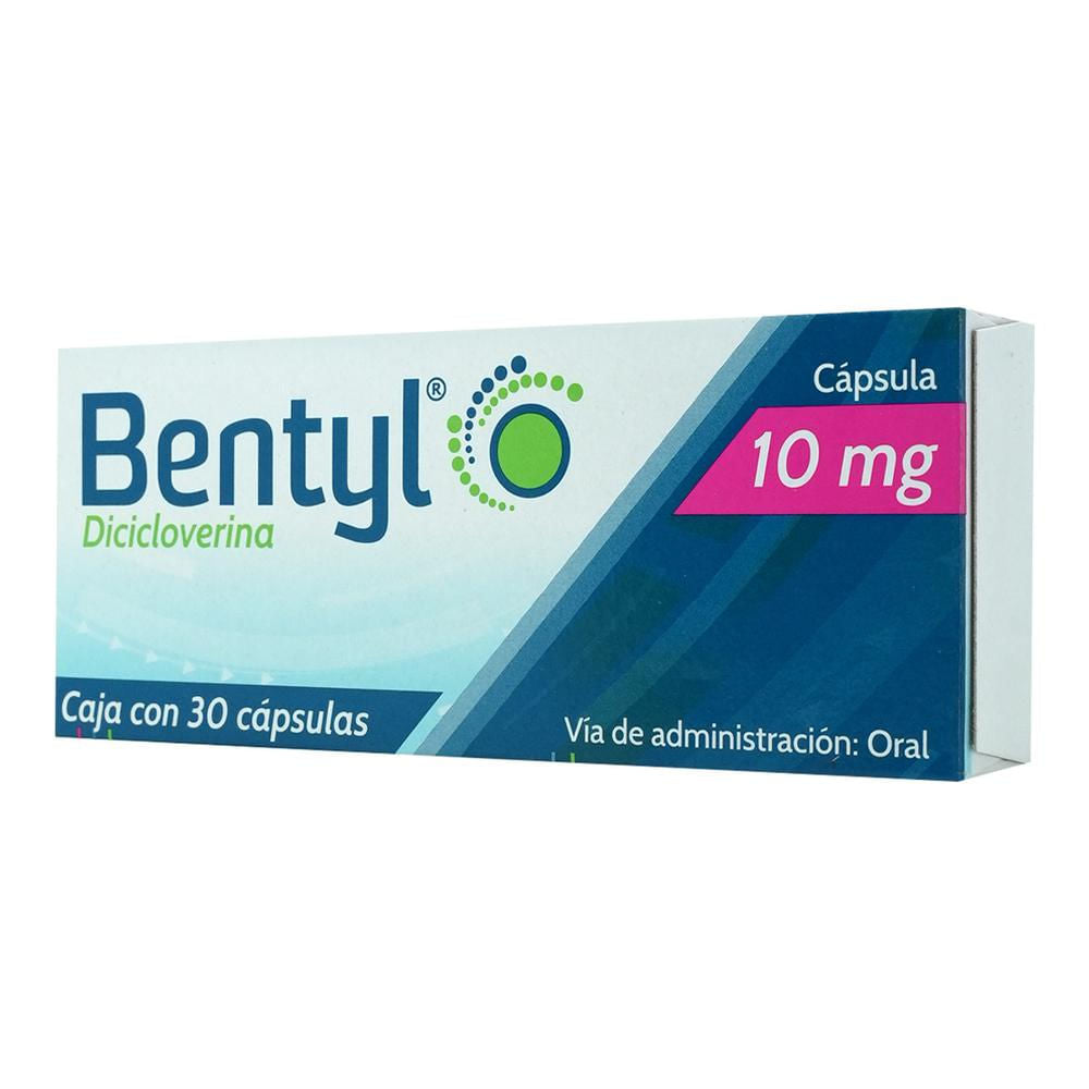 Bentyl 10 Mg 30 Cápsulas – Farmacia Coyoacán