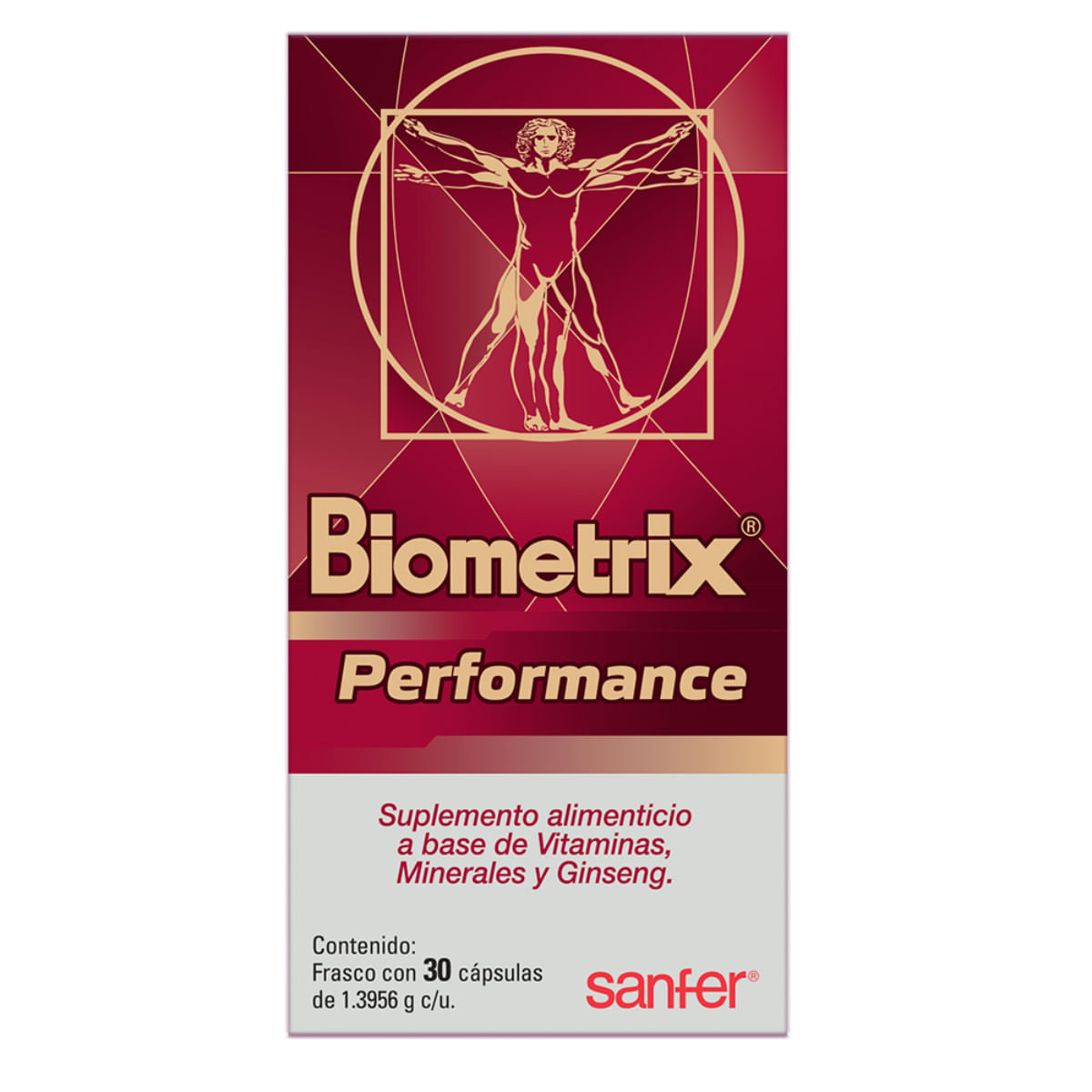 Biometrix Sanfer Performance Frasco Con 100 Cápsulas – Farmacia Coyoacán