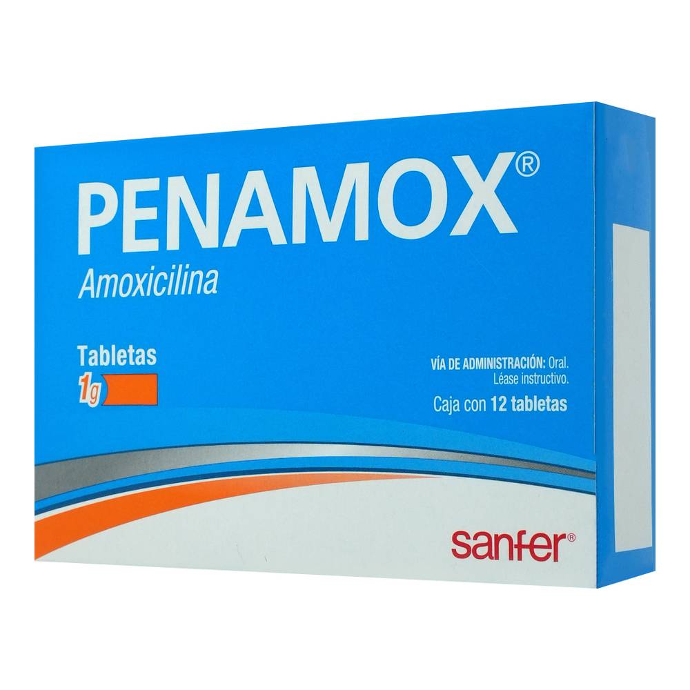 Penamox 1 G 12 Tabletas – Farmacia Coyoacán