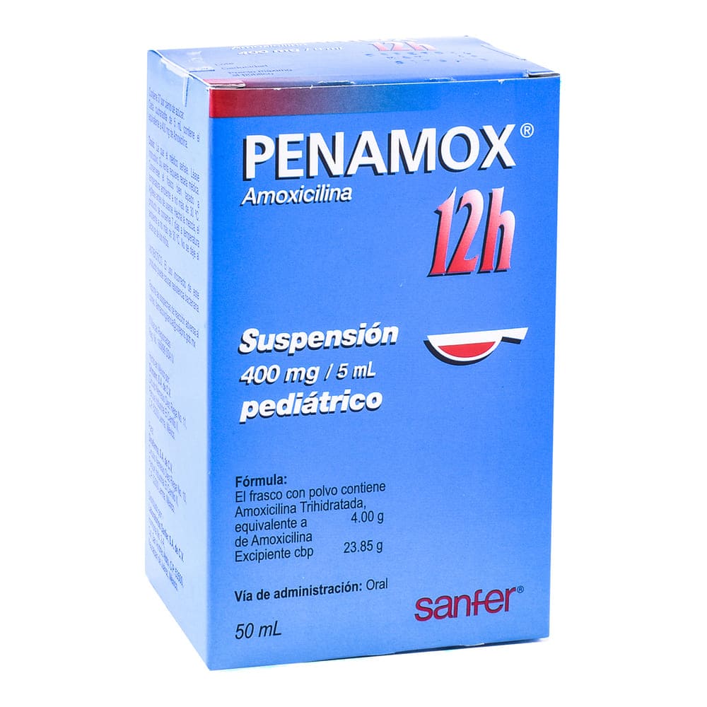 Penamox 12 H 400 Mg 50 Ml Suspensión – Farmacia Coyoacán