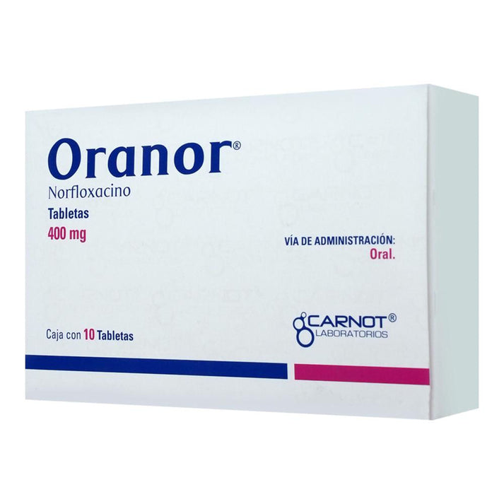 Oranor 400 Mg 10 Tableta – Farmacia Coyoacán