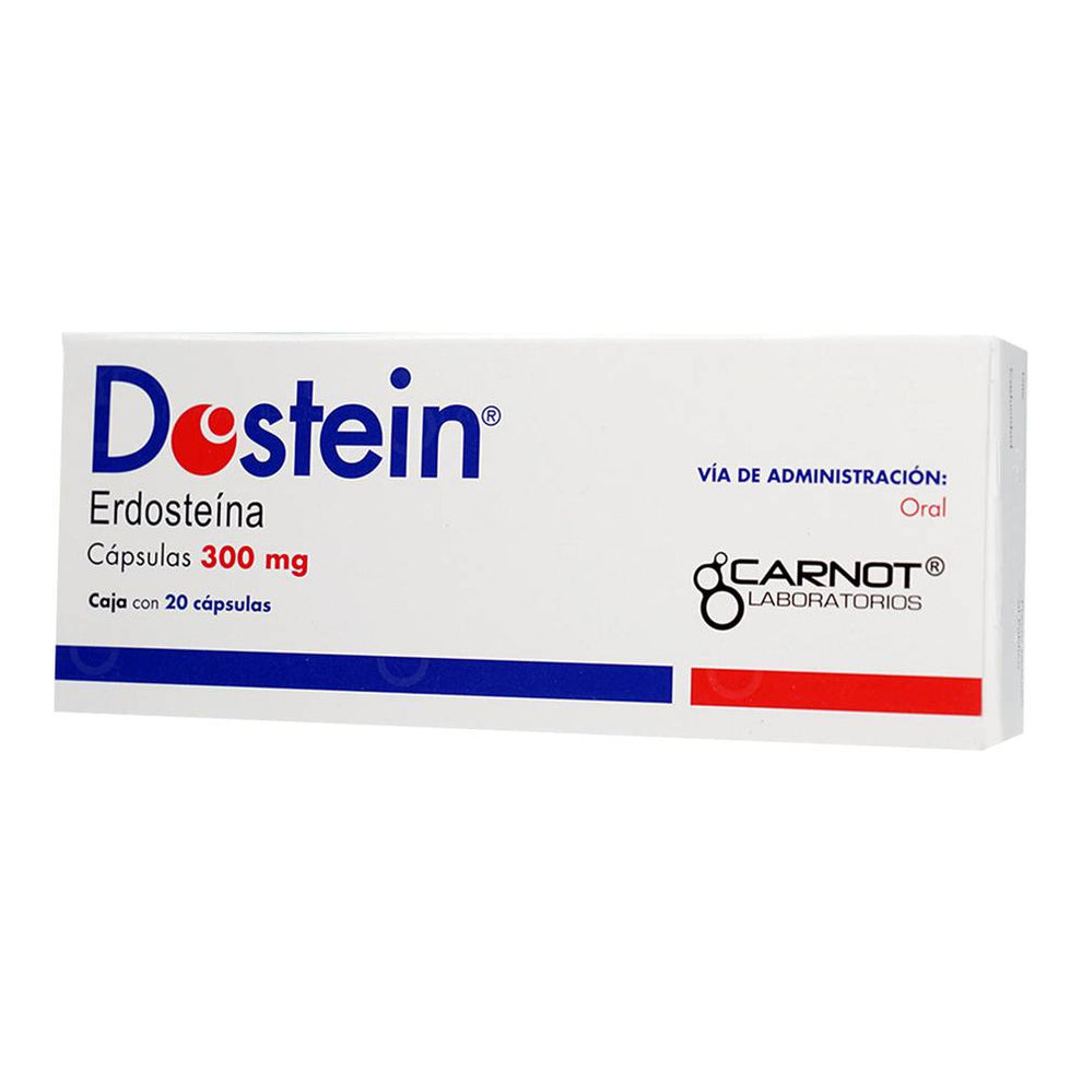 Dostein 300 Mg 20 Cápsulas – Farmacia Coyoacán