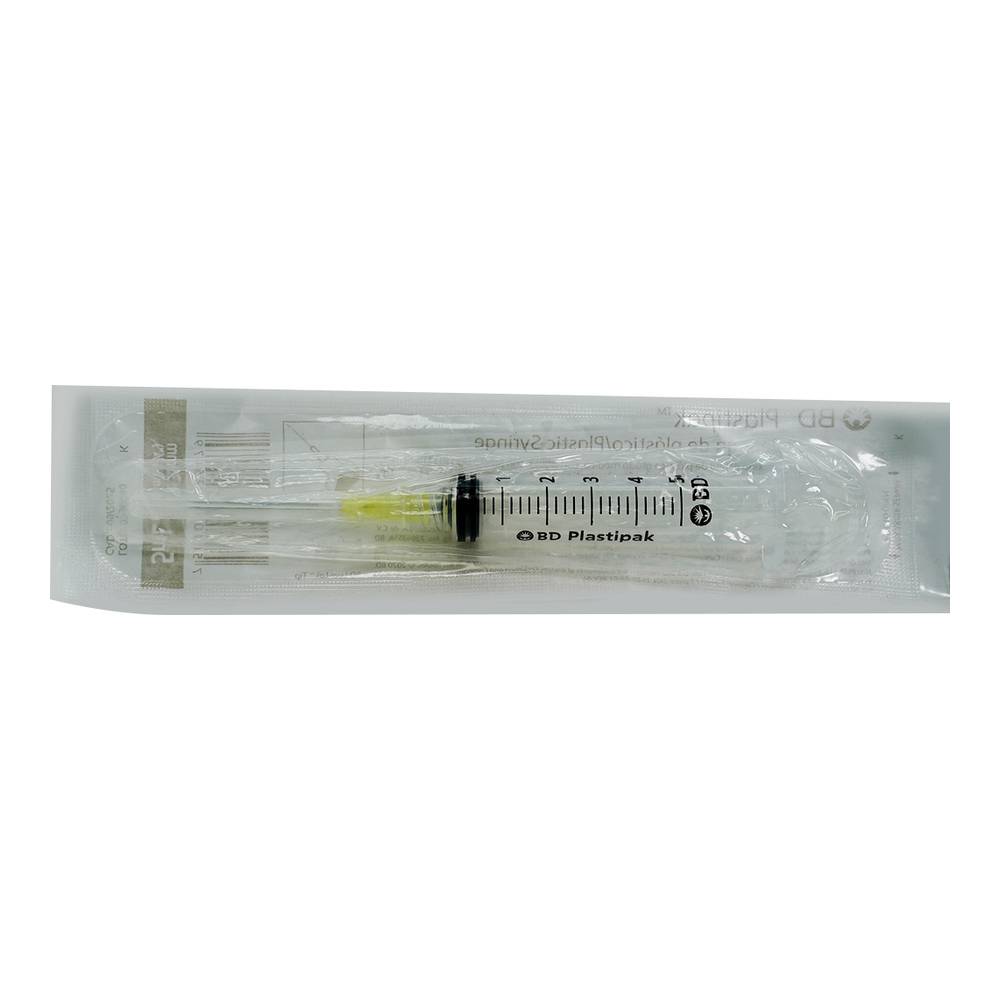 Jeringa Desechable BD 5 Ml 20 G X 32 Mm – Farmacia Coyoacán