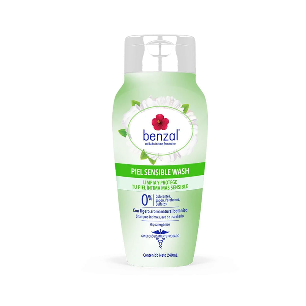 Benzal Shampoo Wash Piel Sensible 240 Ml – Farmacia Coyoacán