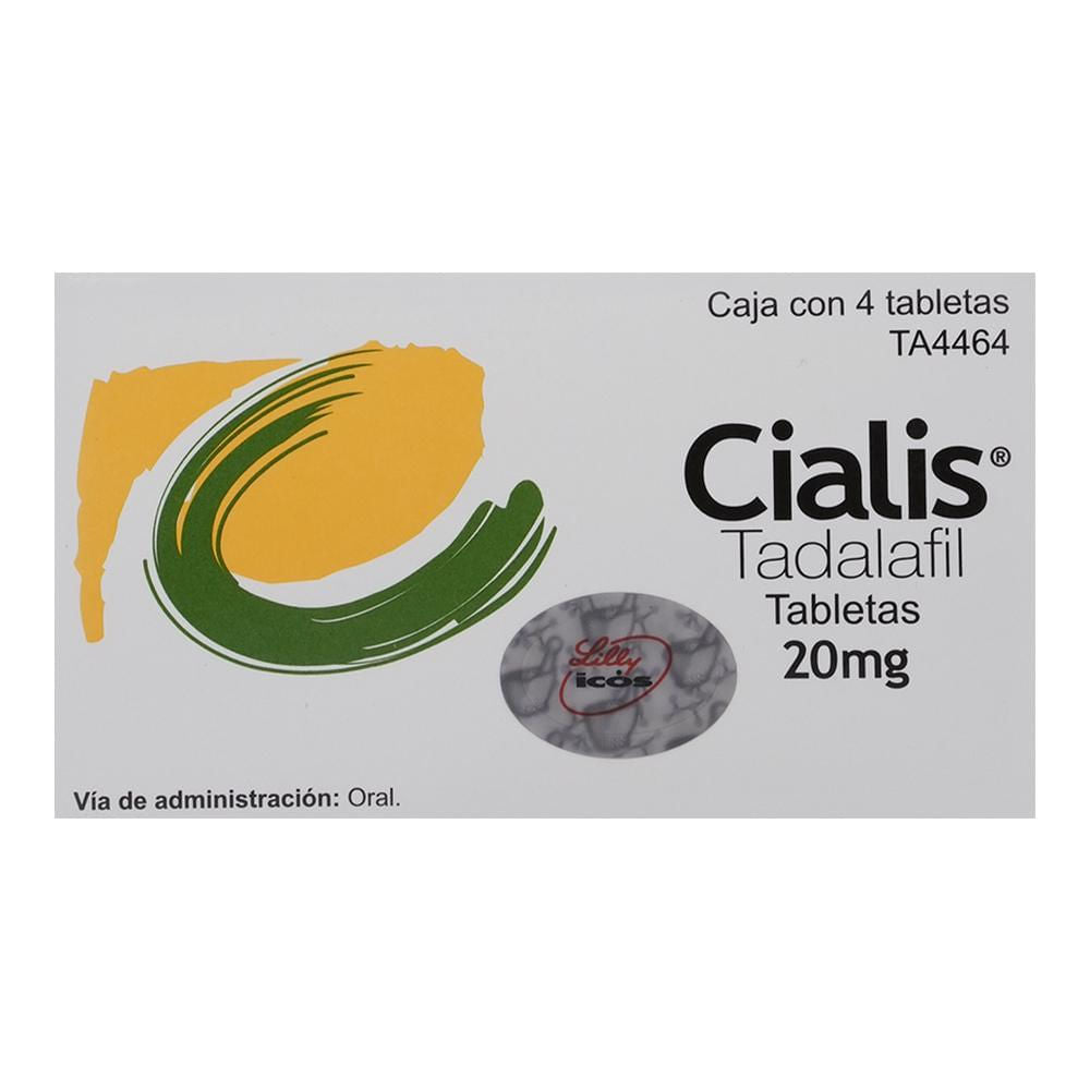 Cialis 20 Mg 4 Tabletas – Farmacia Coyoacán