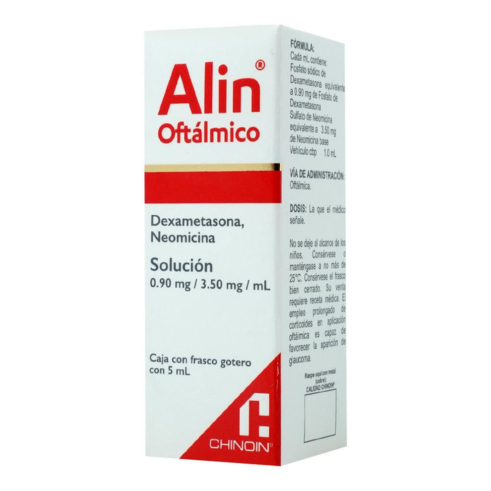 Alin Oftálmico 90/3.50 Mg Gotas 5 Ml – Farmacia Coyoacán