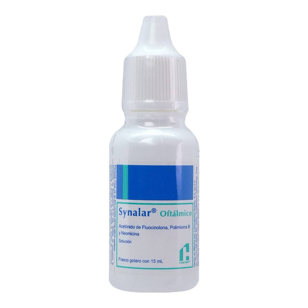 Synalar Oftálmico 0.015 % Solución 15 Ml – Farmacia Coyoacán