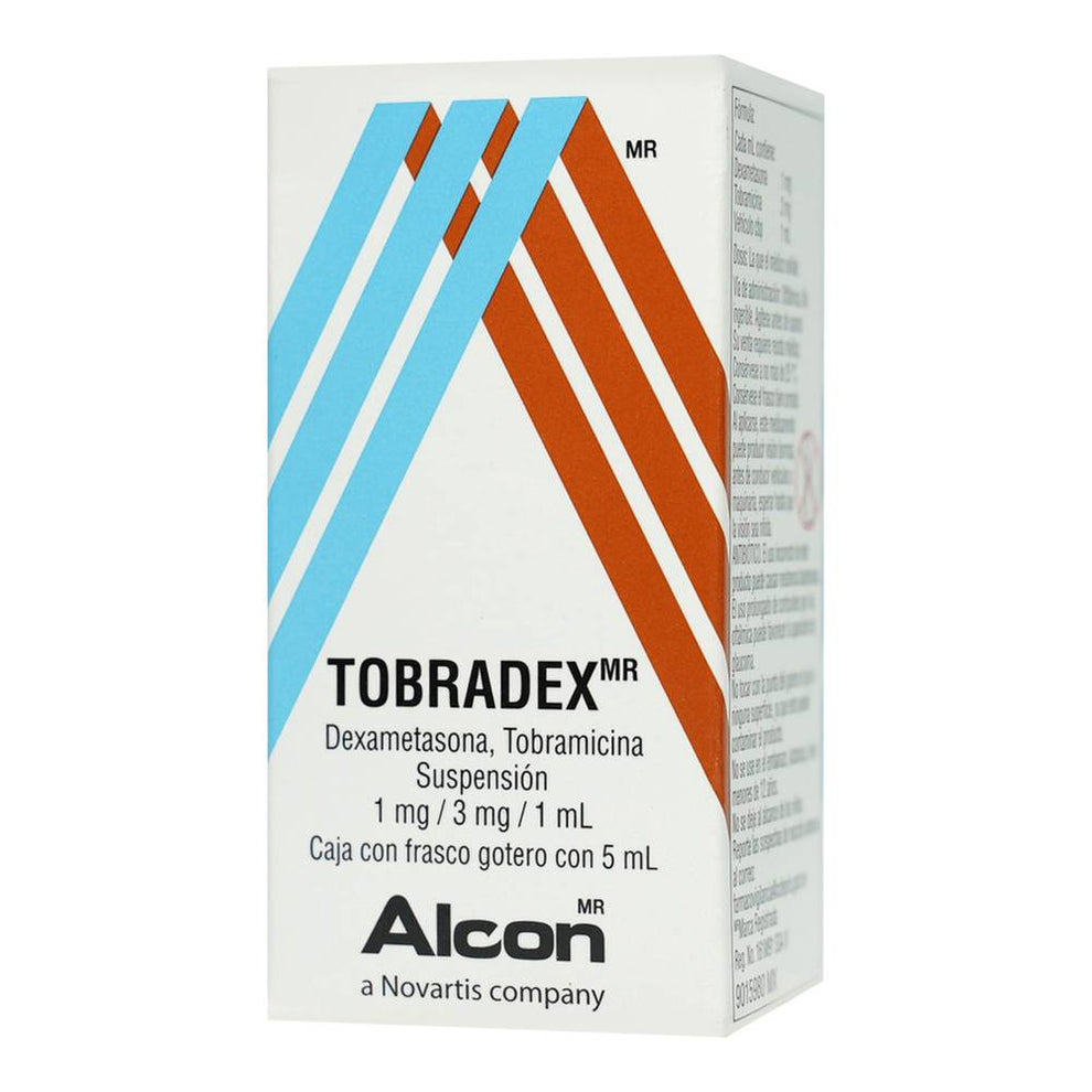Tobradex Oftálmico Suspensión 5 Ml – Farmacia Coyoacán
