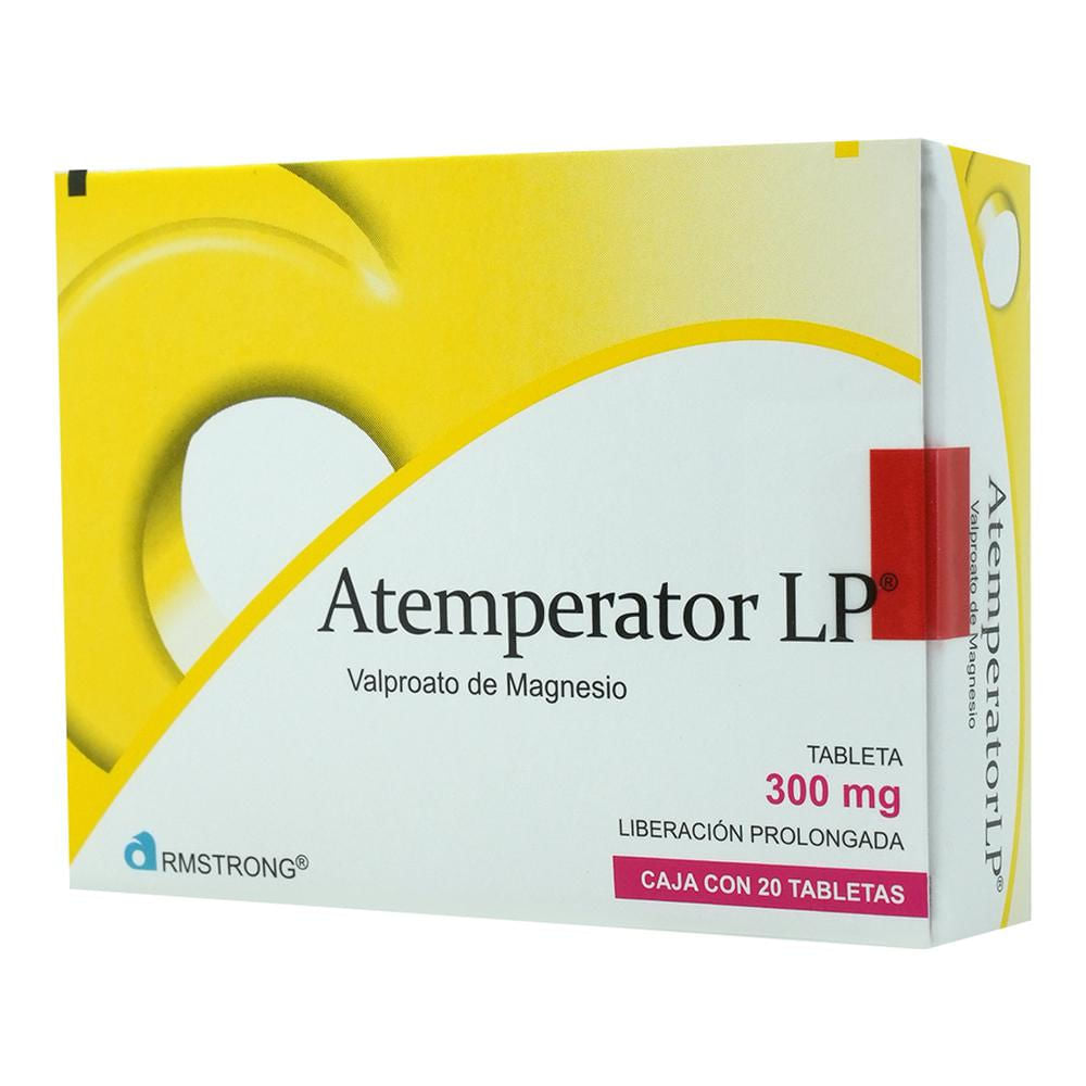 Atemperator Liberación Prolongada 300 Mg 20 Tabletas – Farmacia Coyoacán
