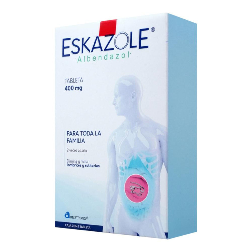 Eskazole 400 Mg 1 Tableta – Farmacia Coyoacán