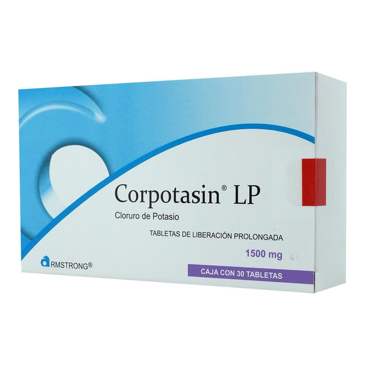 Corpotasin Liberación Prolongada 1500 Mg 30 Tabletas – Farmacia Coyoacán