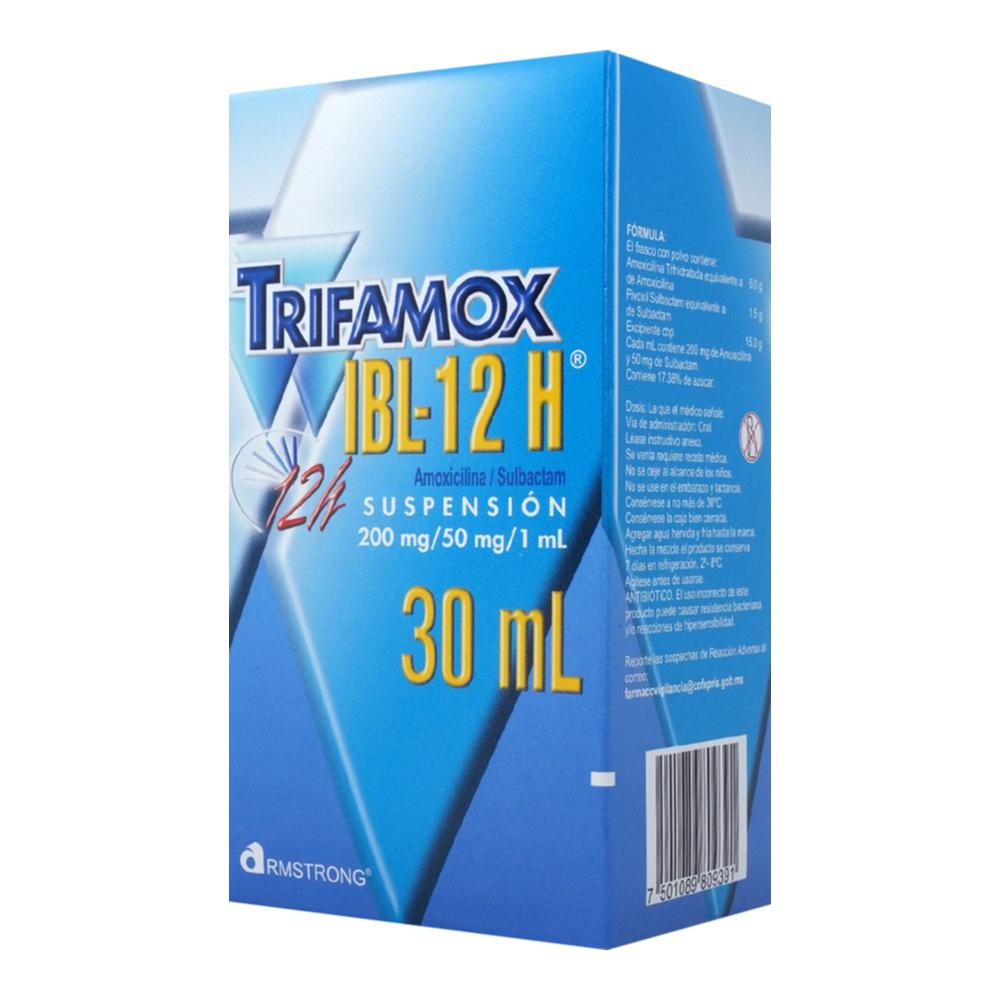 Trifamox IBL-12 H Suspensión Con Jeringa Dosifcadora 30 Ml – Farmacia ...