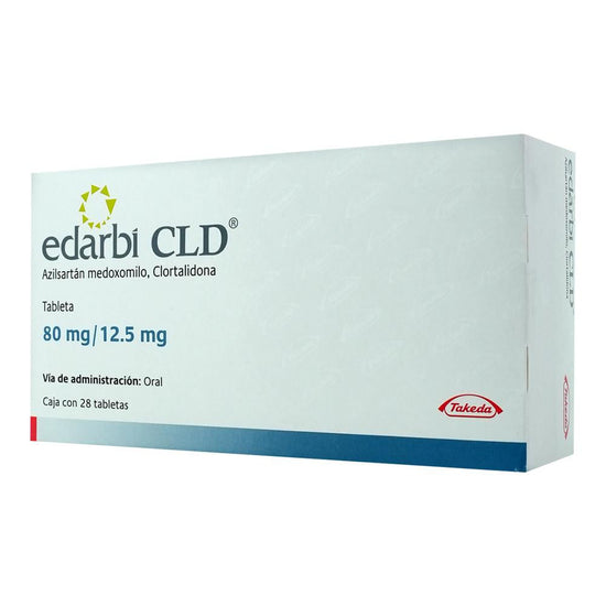 Edarbi CLD 80/12.5 Mg 28 Tabletas – Farmacia Coyoacán