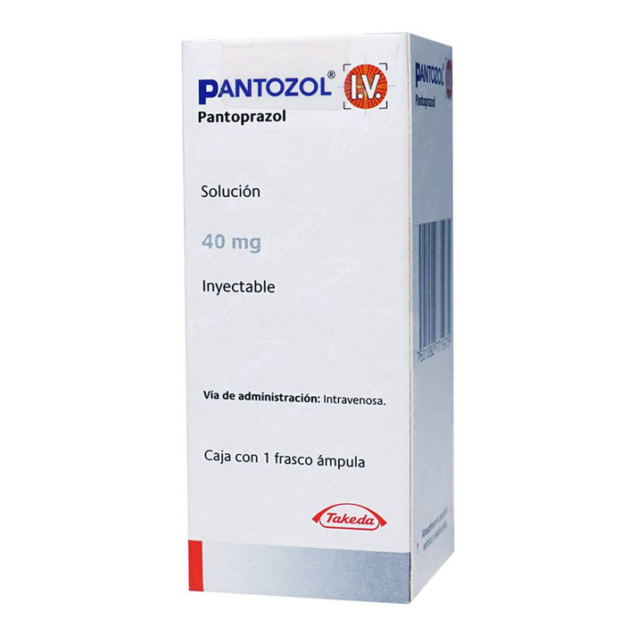 Pantozol I.V. 40 Mg Solución Inyectable Ampolleta Frasco Ámpula 10 Ml ...