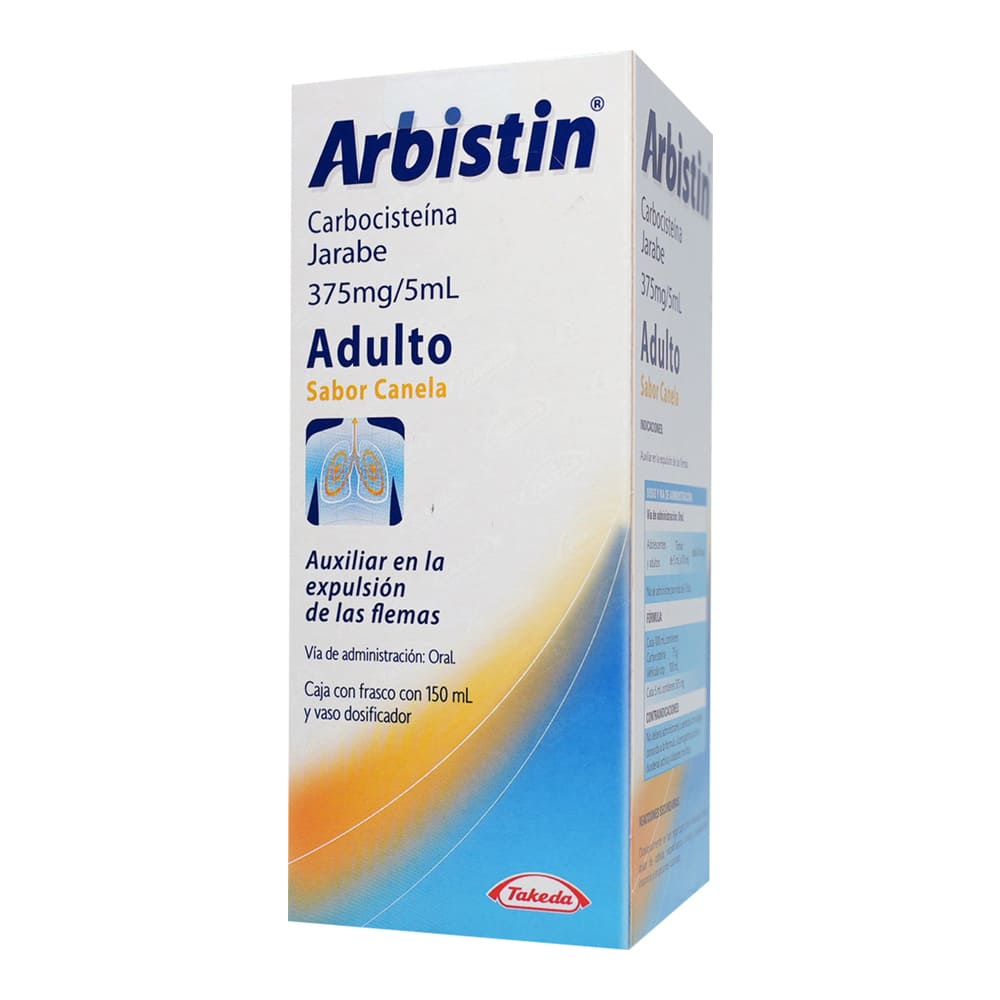 Arbistin Adulto 7.5 G Jarabe 150 Ml – Farmacia Coyoacán