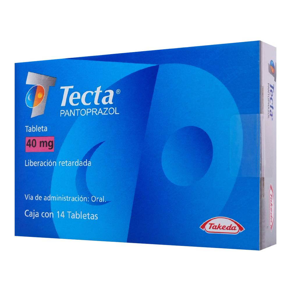 Tecta Liberación Retardada 40 Mg 14 Tabletas – Farmacia Coyoacán