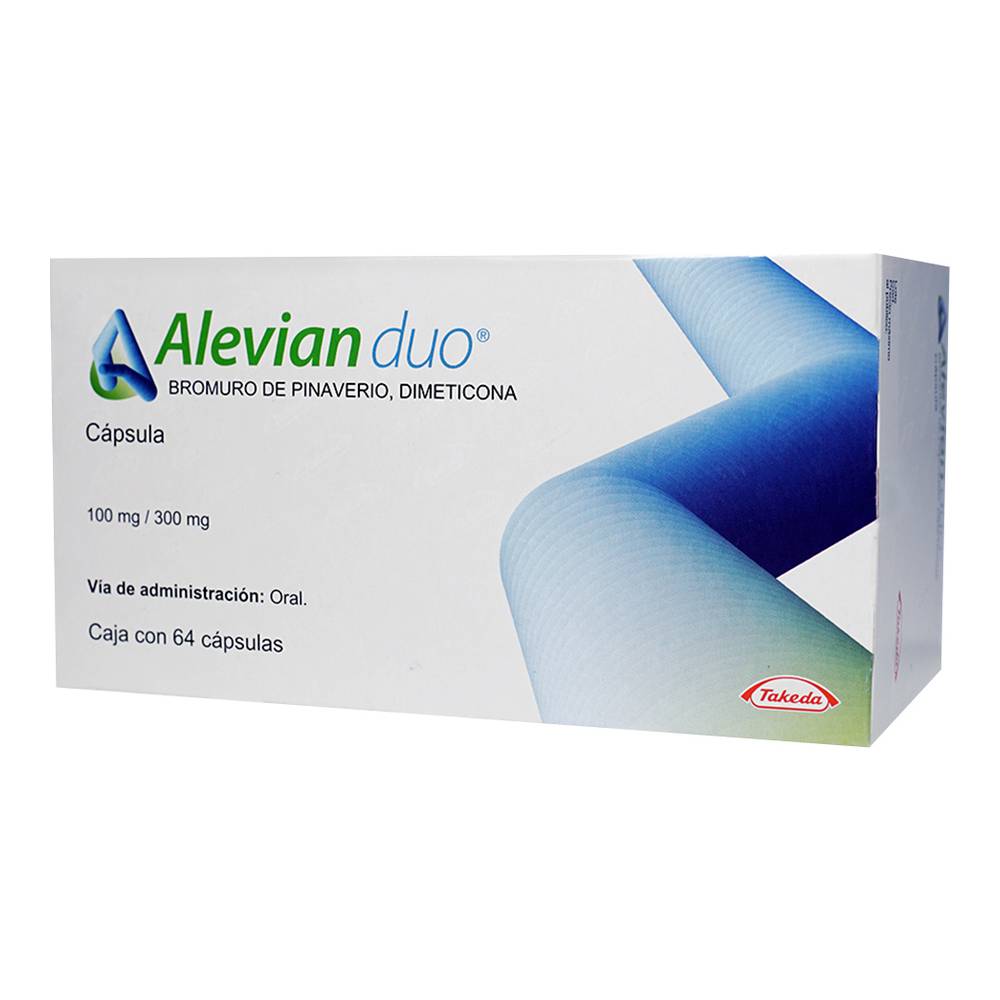 Alevian Duo 100/300 Mg 64 Cápsulas – Farmacia Coyoacán